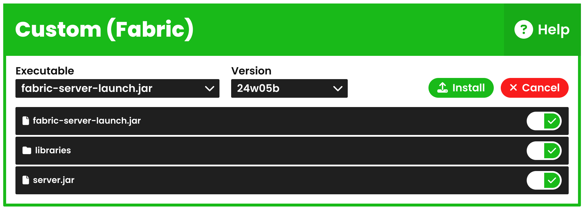 Uploading custom server software and modpacks – exaroton | Help Center