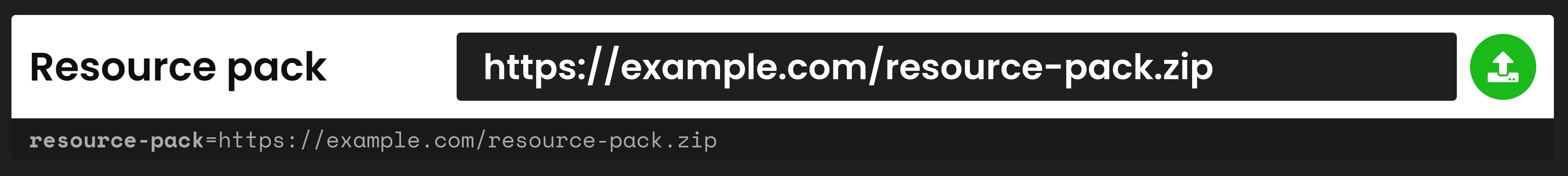 Adding a custom resource pack to your server (Minecraft: Java Edition) – exaroton | Help Center